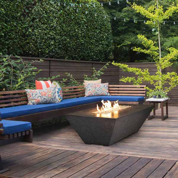 Athena 1/2" Vesper Black Reflective Fire Glass For Fireplaces and Fire ...